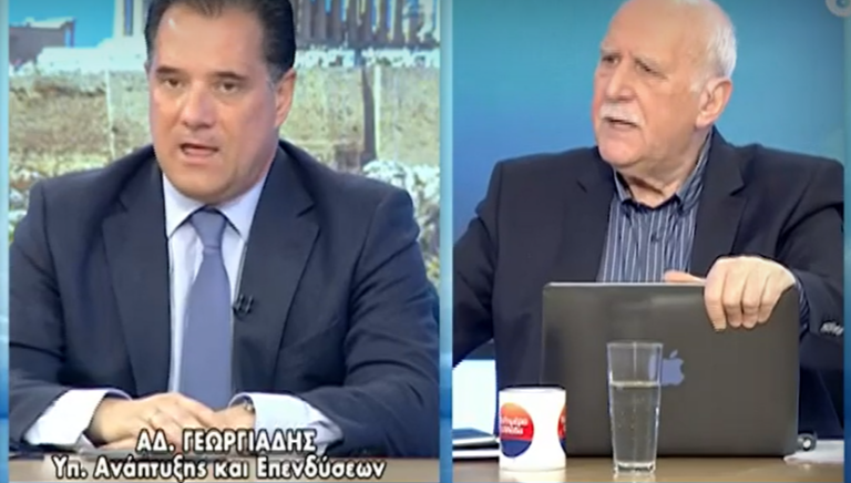 Χαμός με τον Γιώργο Παπαδάκη και τον Άδωνι Γεωργιάδη: «Ο κάθε βλάκας ...